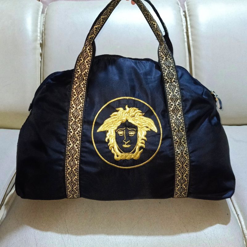 Jual Duffel Bag Nylon ala*Versace | Shopee Indonesia