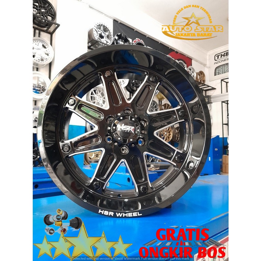 Jual Velg mobil hsr forged mikasa R20 lubang 6x139.7 lebar 10inch untuk ...