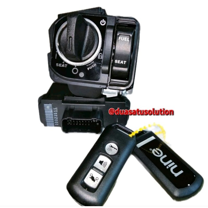 Jual KUNCI KEYLESS HONDA VARIO NEW PNP SMARTKEY SISTEM ALARM BARCODE ...