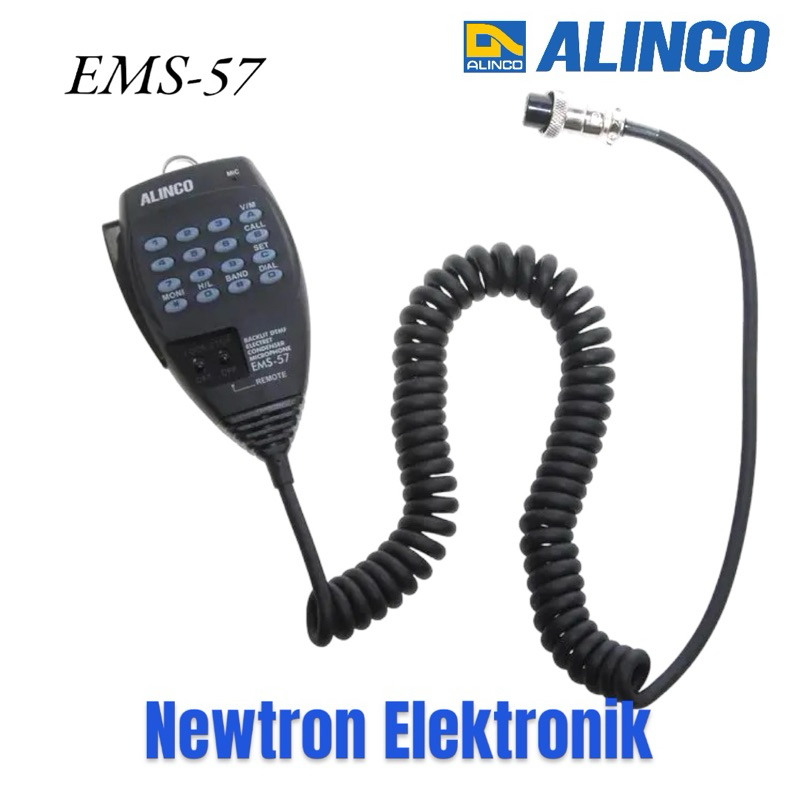 Jual Mic Rig Alinco DR135 EMS-57 DR435 DR635 DR138 EMS57 Extra Ptt Extramic Handmic Microphone ...