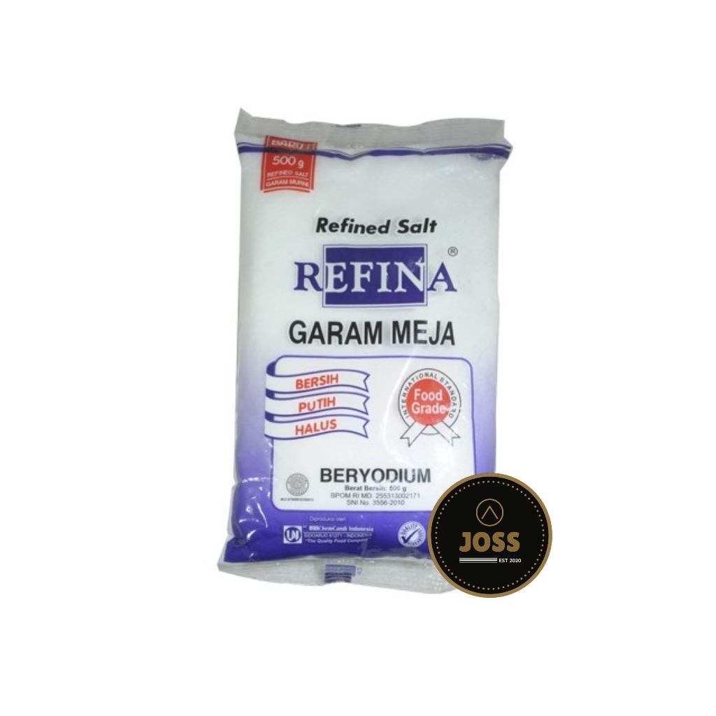 Jual Garam Meja merk REFINA 500gr | Shopee Indonesia