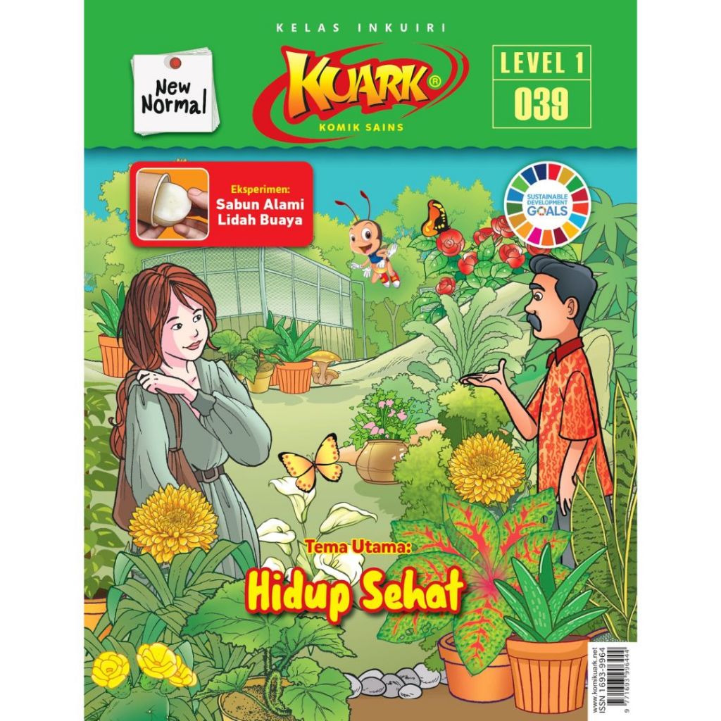 Jual KUARK Komik Sains Level I Nomor 039 New Normal - Materi OSK 2024 | Shopee Indonesia