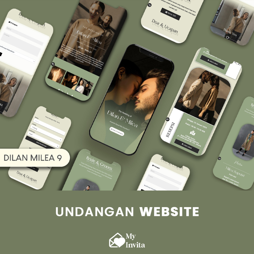 Jual 𝐌𝐲𝐈𝐧𝐯𝐢𝐭𝐚 𝐔𝐍𝐃𝐀𝐍𝐆𝐀𝐍 𝐖𝐄𝐁𝐒𝐈𝐓𝐄 TEMA DILAN MILEA 9 UNDANGAN DIGITAL WEBSITE UNDANGAN PERNIKAHAN ...