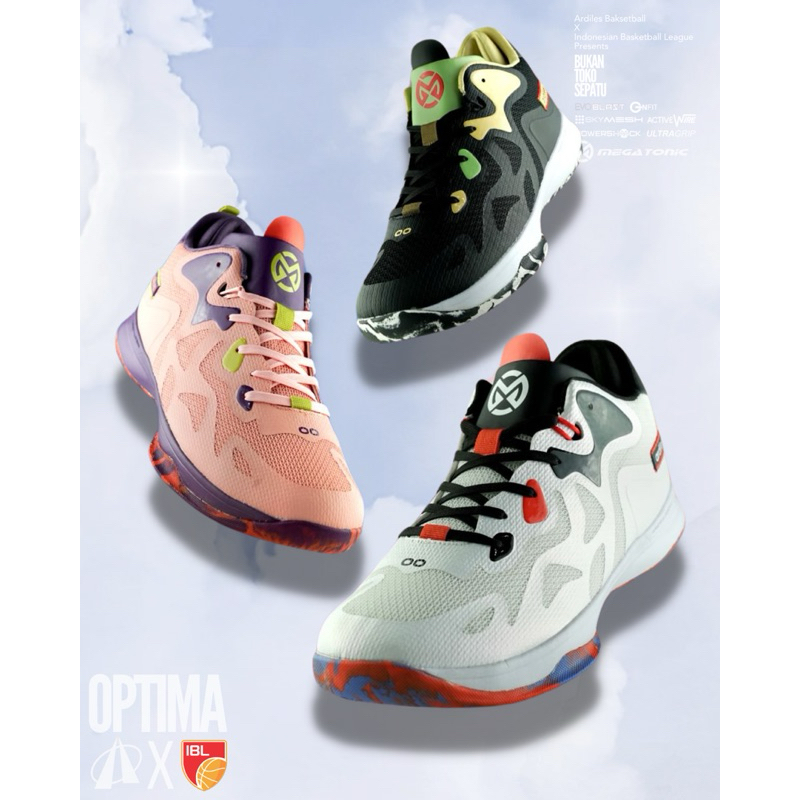 Jual IBL X ARDILES OPTIMA BASKETBALL SHOES SEPATU BASKET | Shopee Indonesia