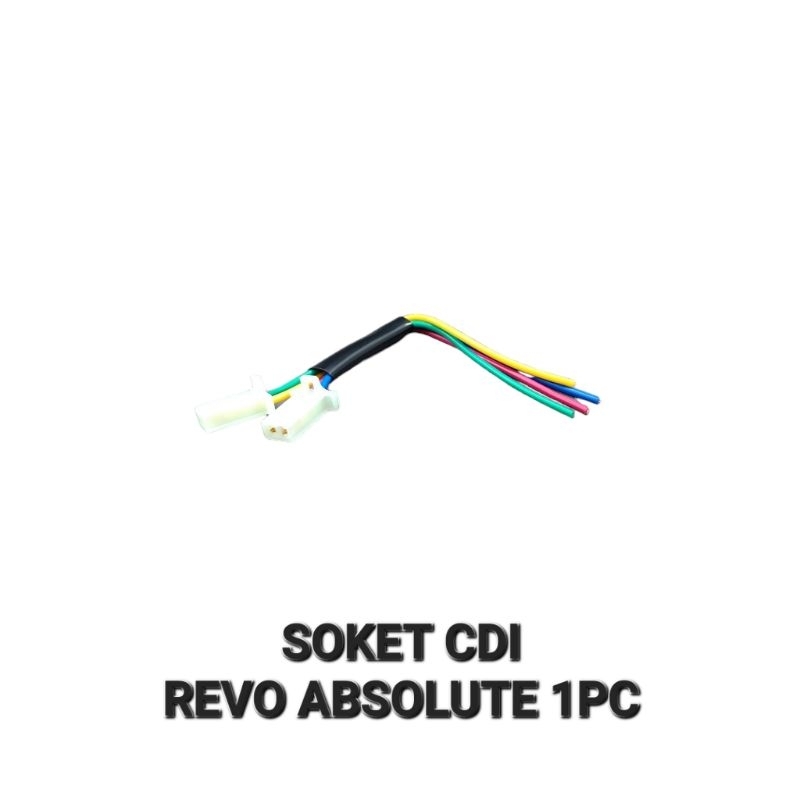 Jual Soket CDI Revo Absolute - Kabel Cable Cabel Socket Fitting Cop ...