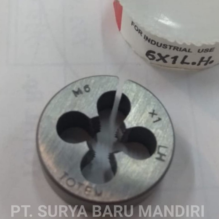 Jual SENAY CARBON STEEL SENAI SNAI KIRI 14X2 / DRAT ULIR KIRI / ROUND DIE TOTEM OD 1.1/2 ...