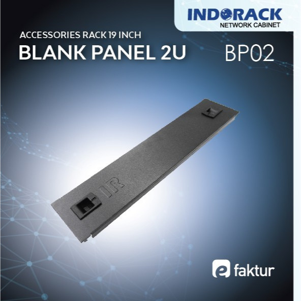 Jual BP02 INDORACK BLANK PANEL 2U BOLTLESS | Shopee Indonesia