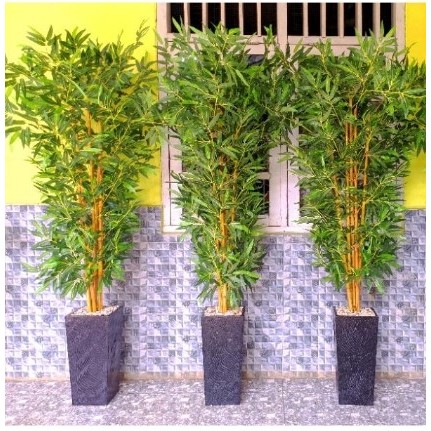 Jual pohon bambu artificial / Tinggi 30cm , 50cm , 70cm , 100cm , 120cm ...