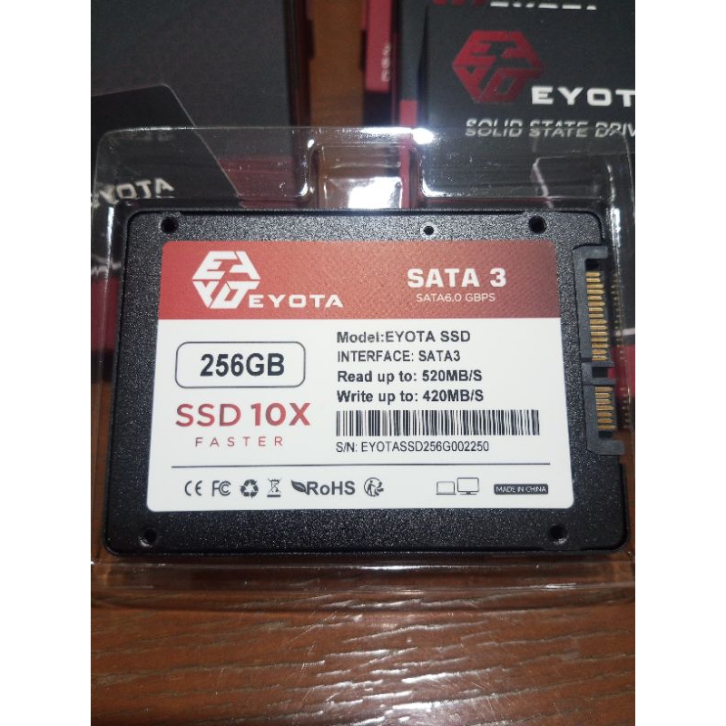 Jual SSD EYOTA 256GB SATA III 2.5" 6GB/S | Shopee Indonesia