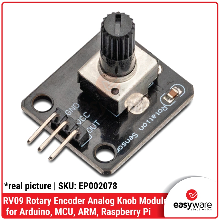 Jual Rotary Potentiometer Analog Knob Module Rv09 Rotary Encoder For