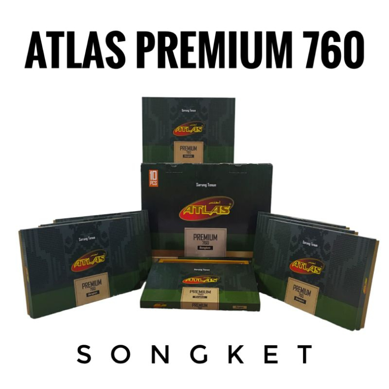 Jual Sarung Atlas Premium 760 Songket | Shopee Indonesia
