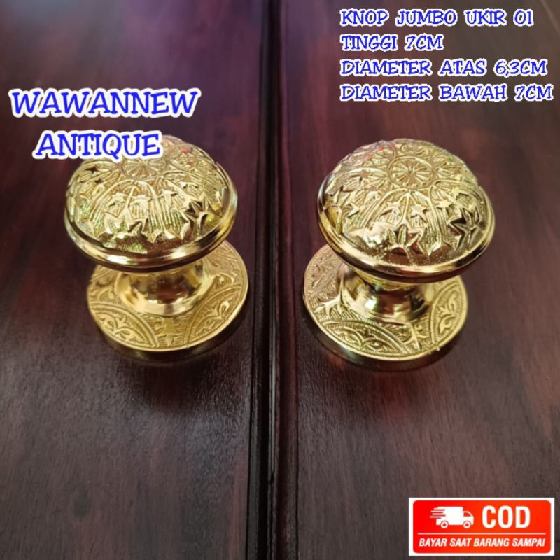 Jual Knop Pintu / Handle Pintu / Tarikan Pintu Rumah Pagar Gebyok ...