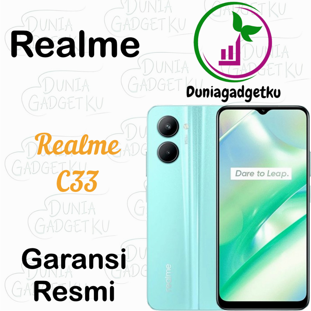 Jual Realme C33 4/64GB + 4/128GB Garansi Resmi | Shopee Indonesia