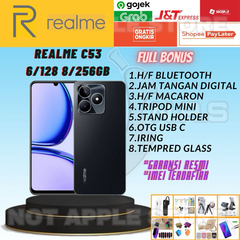 Jual REALME C53 RAM 6/128GB 8/256GB NEW BARU GARANSI RESMI | Shopee Indonesia
