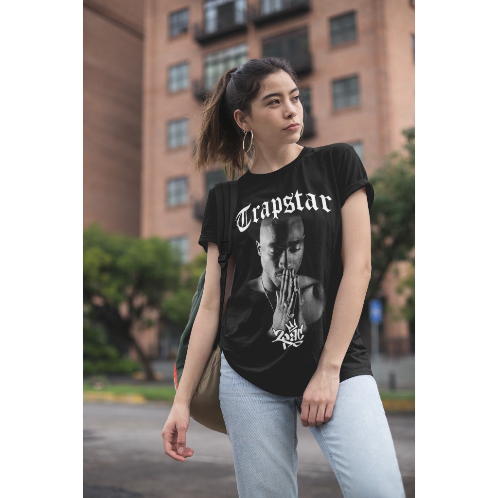 Jual Hybro Kaos Tupac / KAOS Vintage Tupac | TUPAC THUG LIVE | HITAM ...