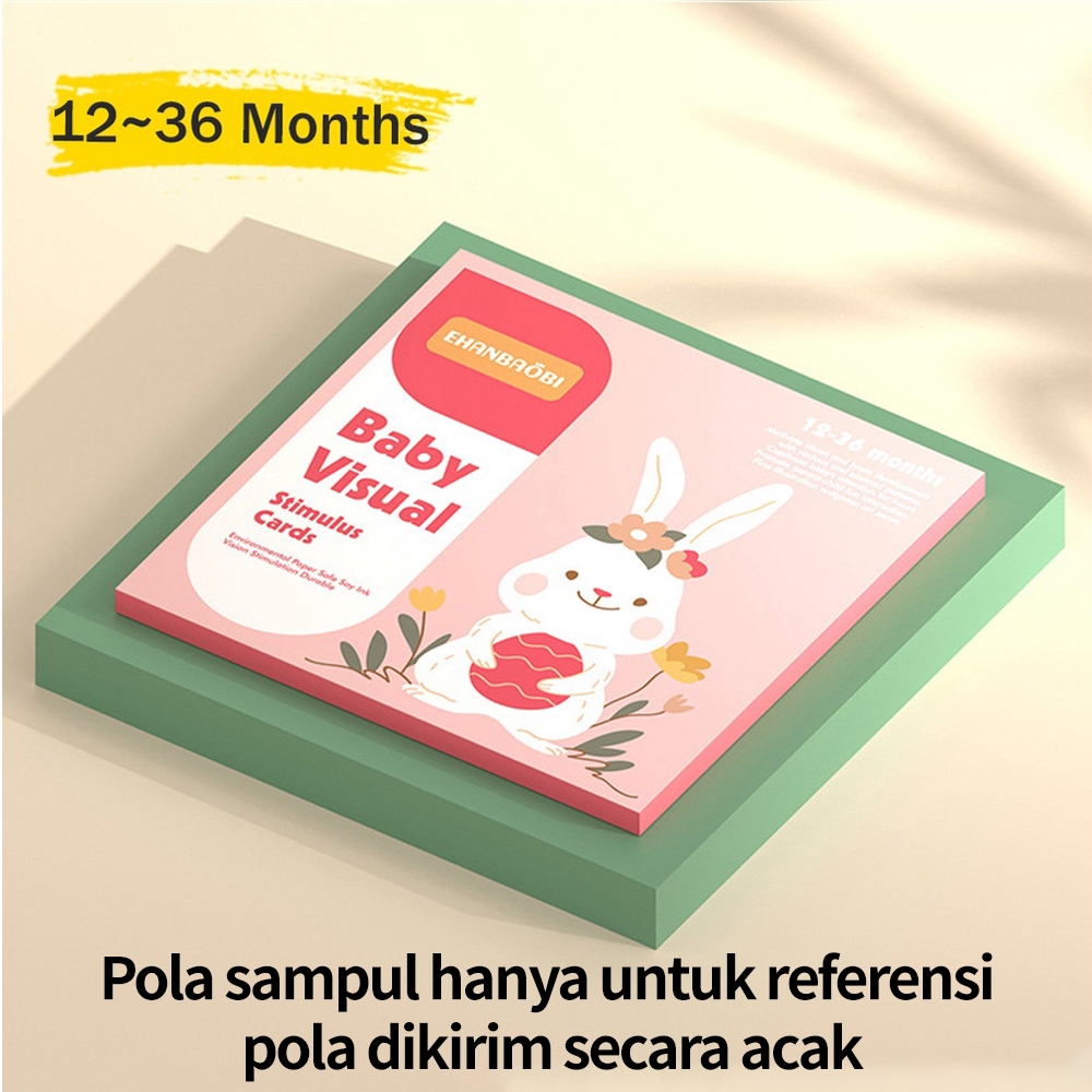 Jual ZCTOY 0-36 Bulan Visual Flash Card /Bayi High Contrast Card ...