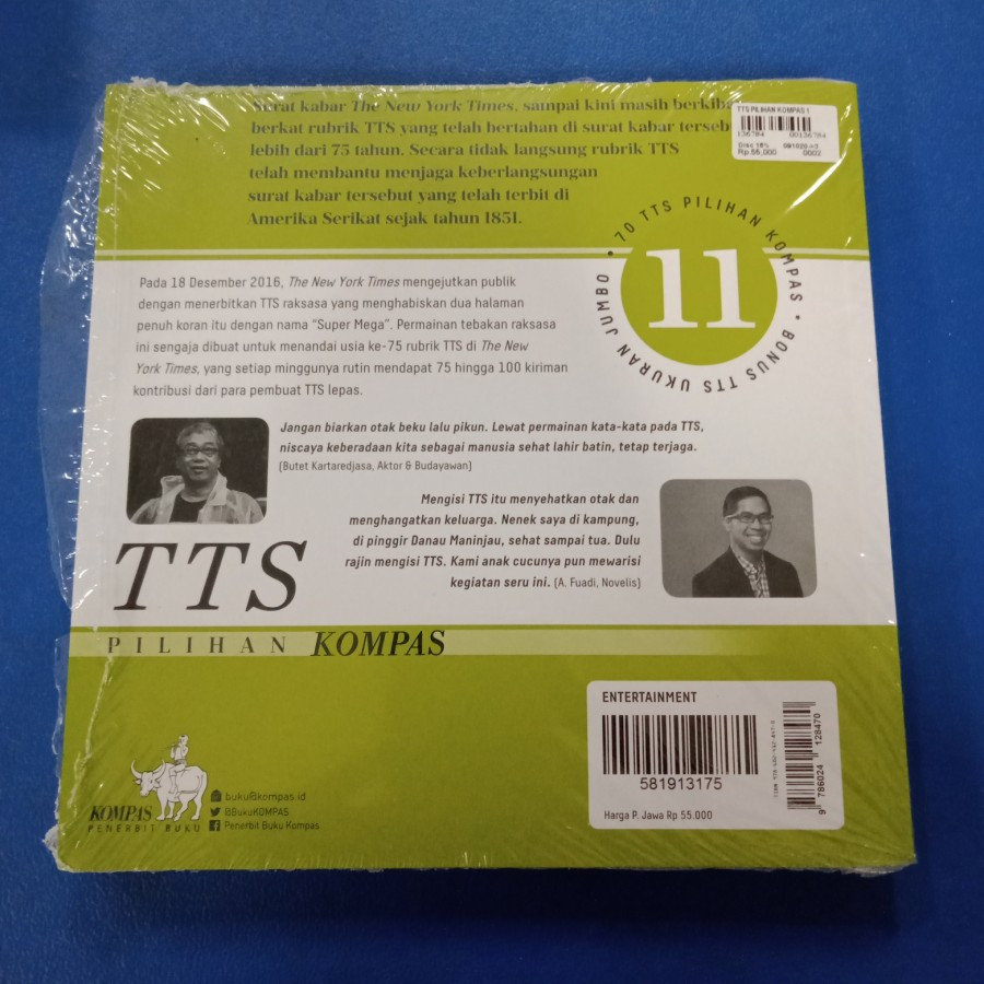 Jual Buku TTS Pilihan Kompas Jilid 11 (Cover Baru) | Shopee Indonesia
