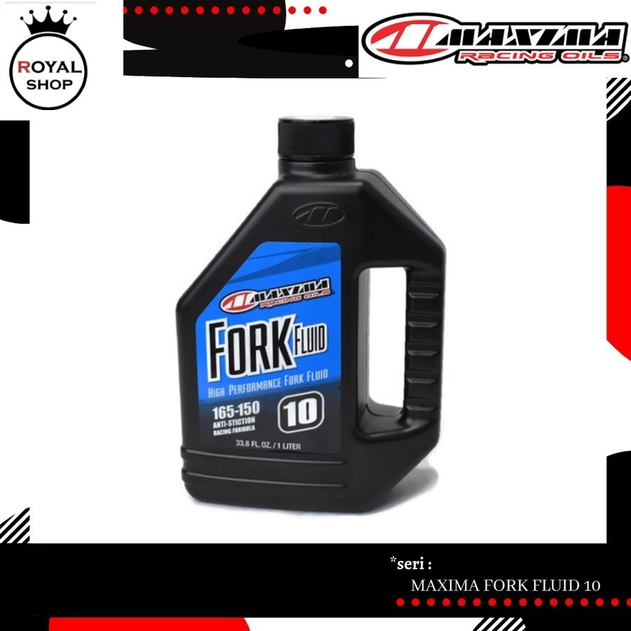 Jual OLI MOTOR MAXIMA FORK FLUID 10 - oli shock untuk segala jenis ...