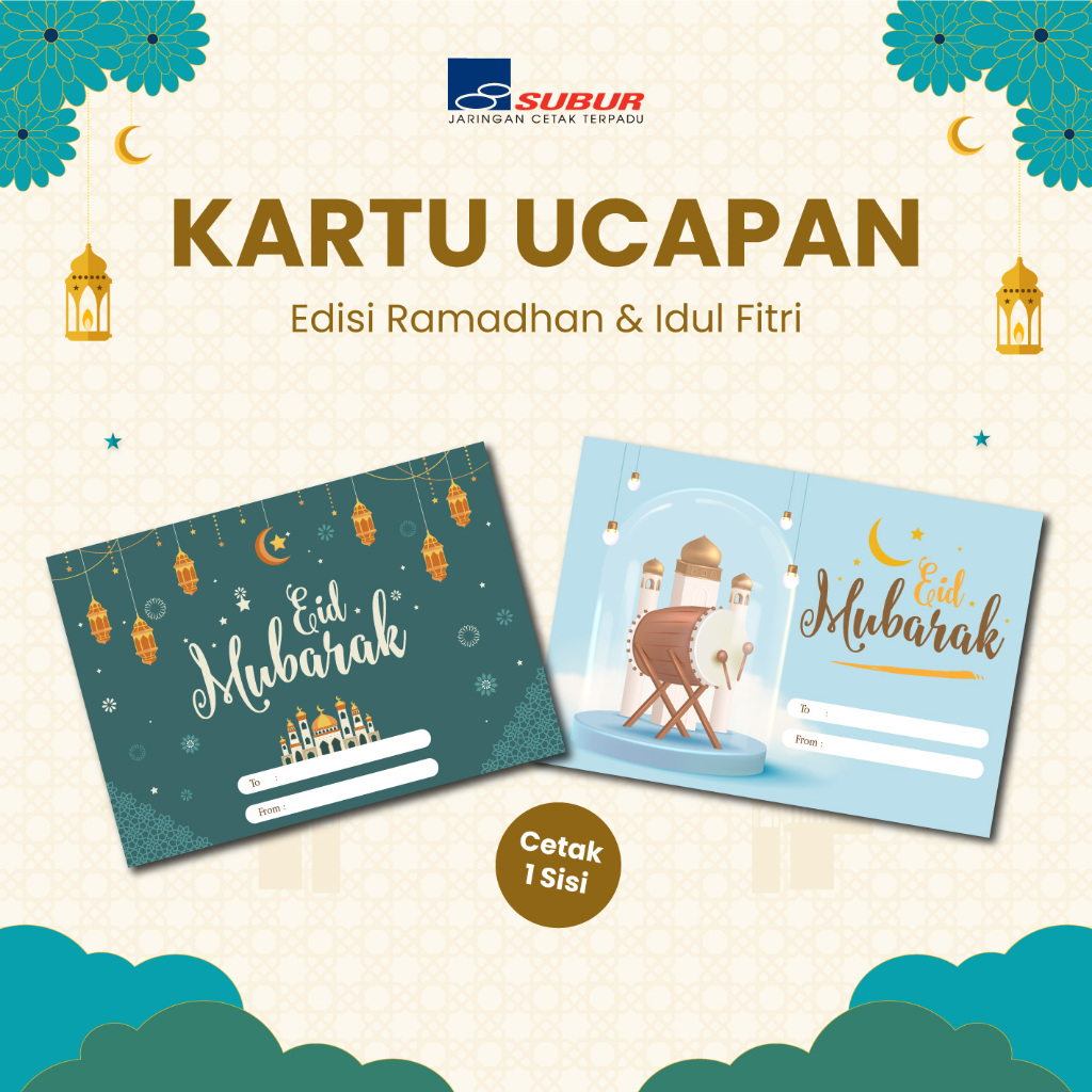 Jual Kartu Ucapan - Thank You Card - Greeting Card 1 muka 1 sisi ...