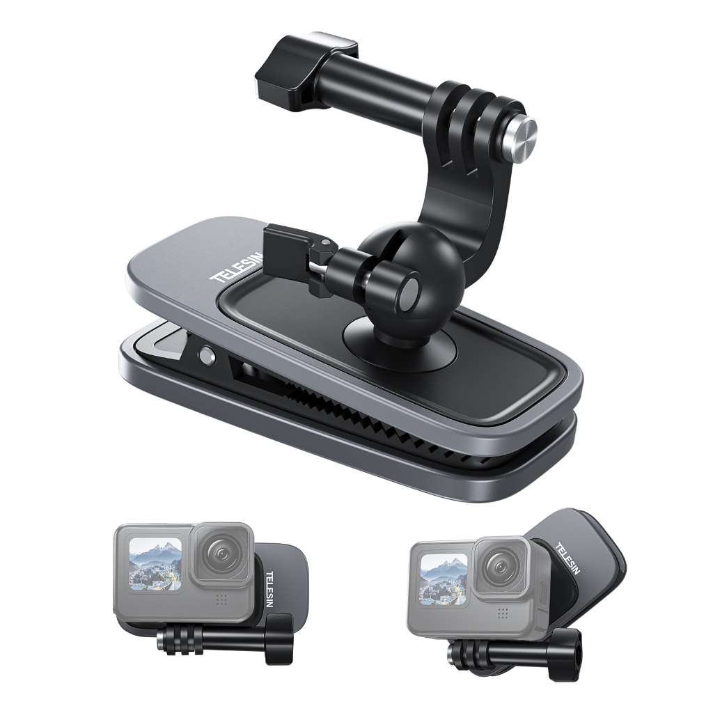 Jual TELESIN Klip Tas Ransel untuk GoPro Hero 13 12 11 10 9 8 7 6 5 ...