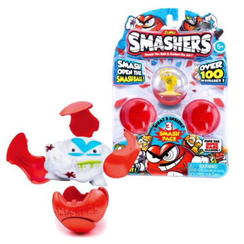 Jual Zuru Set Smashers 3 Pk Smashball Zrsm001 | Shopee Indonesia