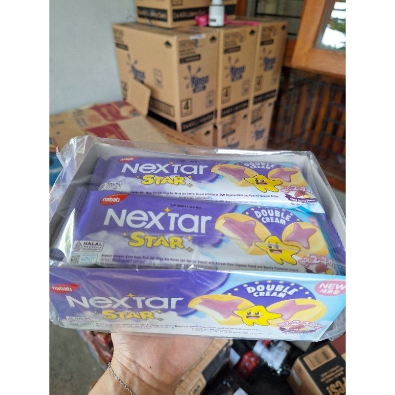Jual Nextar Star Double Cream Rasa Korean Goguma (1box isi 10pcs ...