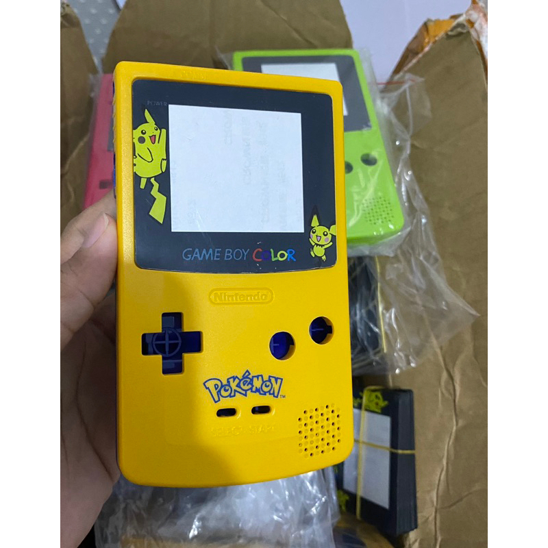 Jual CASING GAME BOY COLOR POKEMON PIKHACU CASING GAMEBOY CASING GBC ...