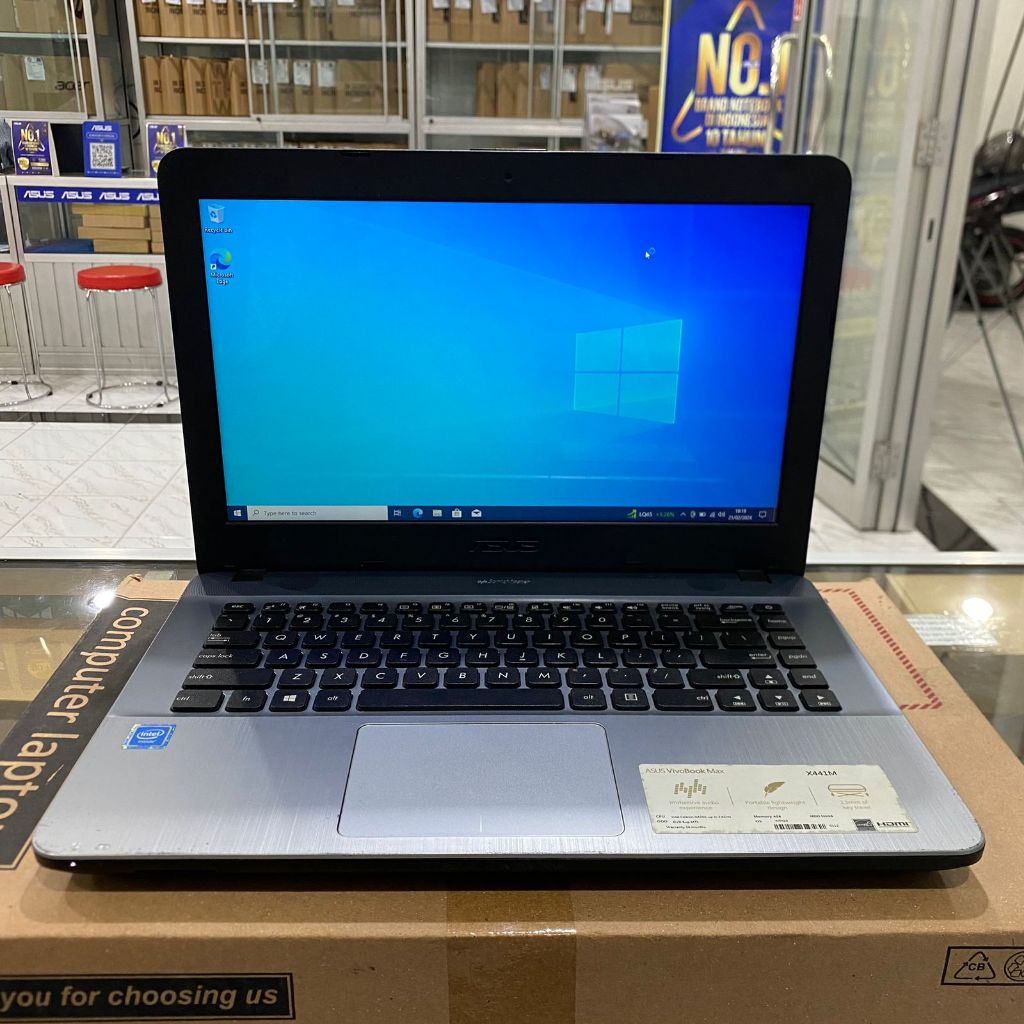 Jual Asus X441M Blue Celeron N4000 4GB 512GB 14" HD Win+OHS 10 (2nd ...
