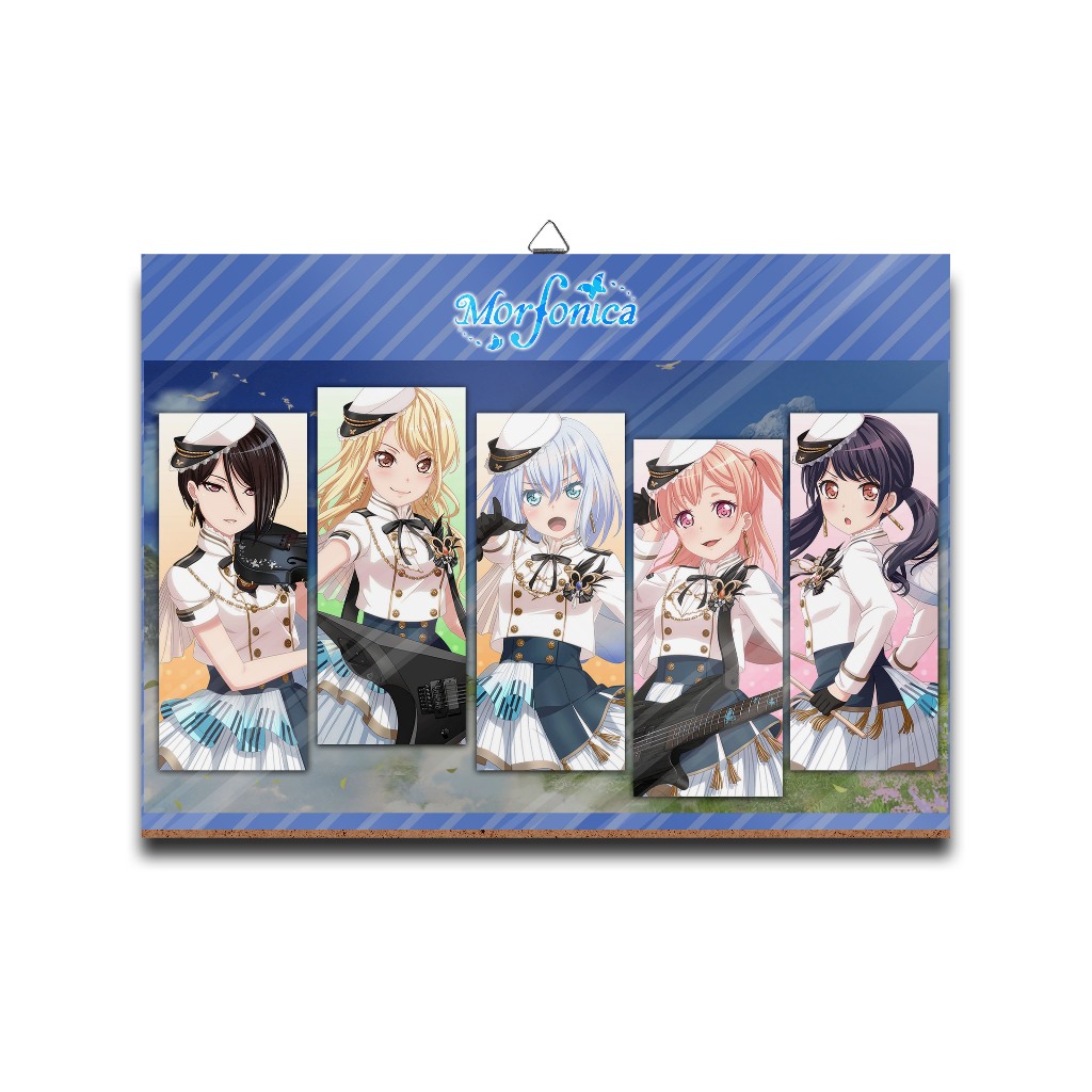 Jual Poster dinding kayu anime GROUP MEMBER MORFONICA ALT - BANG DREAM ...
