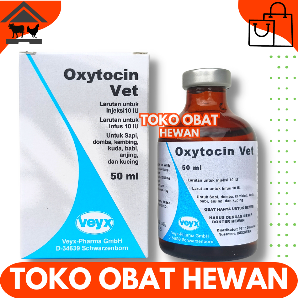 Jual OXYTOCIN VET 50ML VEYX - Obat Oksitosin Hormon Kontraksi Uterus ...