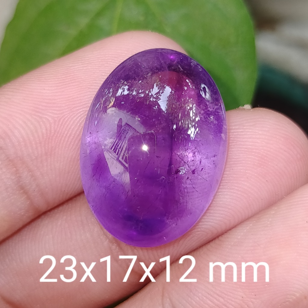 Jual BATU KECUBUNG UNGU ES BESAR NATURAL koleksi lainnya cincin ...