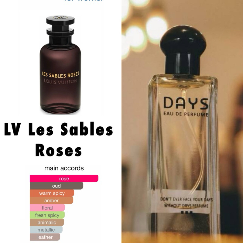 Jual DAYS PARFUME inspired by Lv Les Sables Roses | Shopee Indonesia