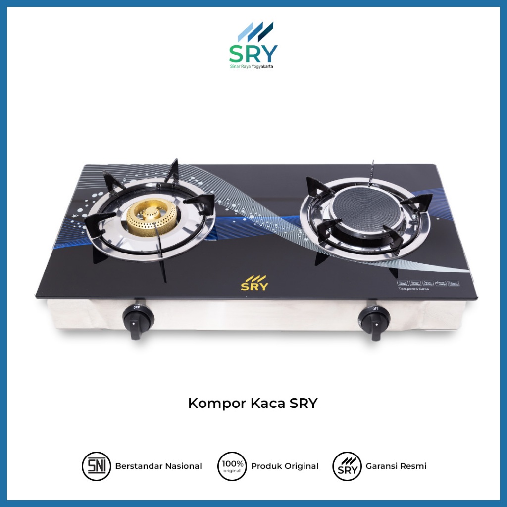Jual KOMPOR KACA SRY Quality Control Good Quality | Shopee Indonesia