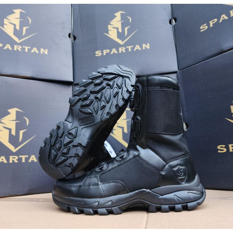 Jual SEPATU PDL TNI POLRI CYBER SPARTAN TALI PUTAR TERBARU 2025 ...