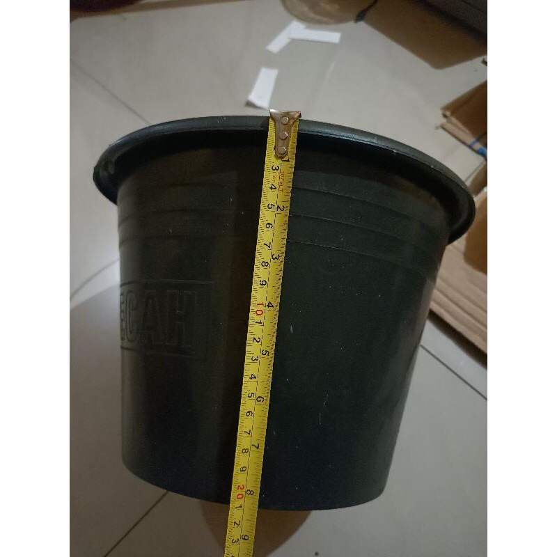 Jual EMBER HITAM ANTI PECAH 18 (3 pcs) | Shopee Indonesia