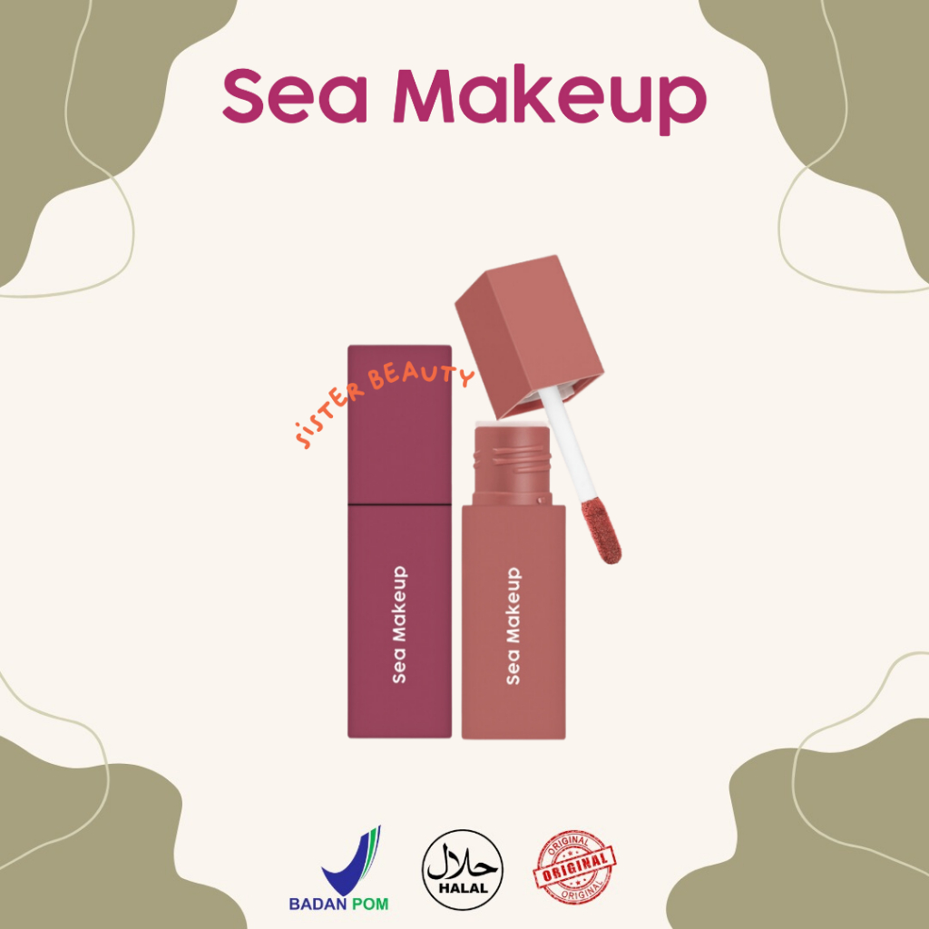 Jual SisterBeauty - Sea Makeup Lacquer Shake Lip Ink Longlasting lip ...