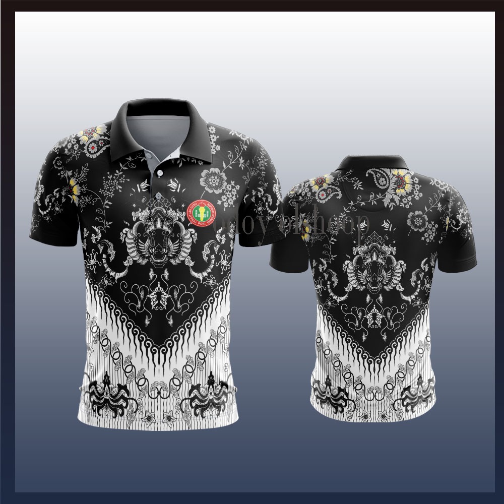Jual Batik Pgri // Baju Kaos PGRI Pria Terbaru//Baju Guru Indonesai | Shopee Indonesia