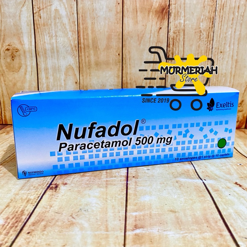 Jual NUFADOL 500 mg BOX 100 Kaplet - Obat Nyeri, Pusing, Sakit gigi ...