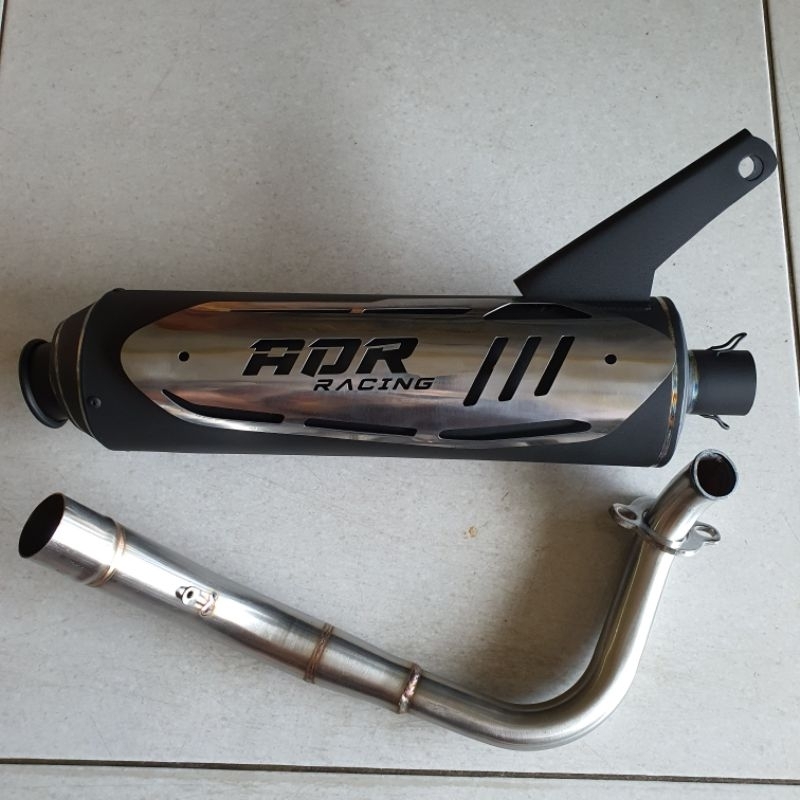 Jual KNAPOT STANDAR RACING ADR ONE SPEED BLACK SERIES MATIC (MIO SPORTY SCOOPY BEAT VARIO110 ...