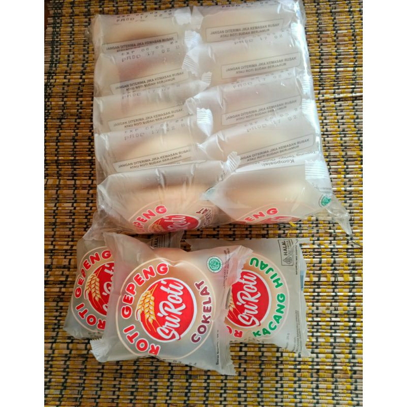 Jual Roti Gepeng / Pia basah Sri Roti isi 10 pcs | Shopee Indonesia