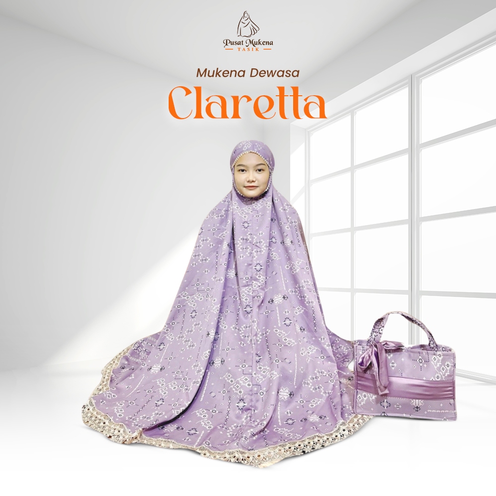 Jual Pusat Mukena Tasik Termurah - Claretta Series Mukena Silk Premium ...