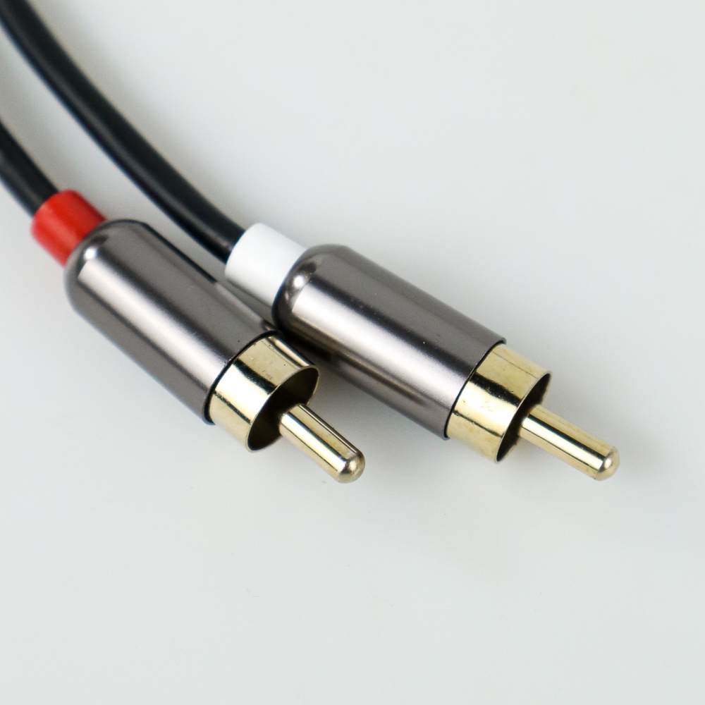 Jual FONKEN Kabel Audio AUX 3.5mm Male to RCA Male 115cm - R1 | Shopee Indonesia