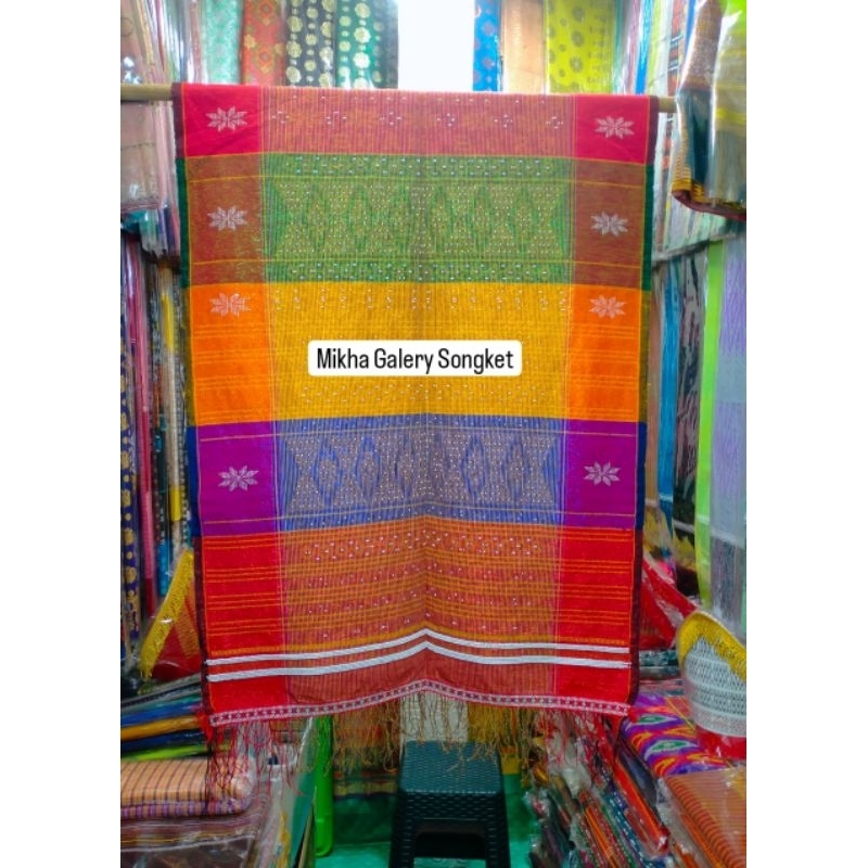 Jual Ulos Sadum Raja Super Jumbo Pelangi+Ulos Tulang Parboru | Shopee ...