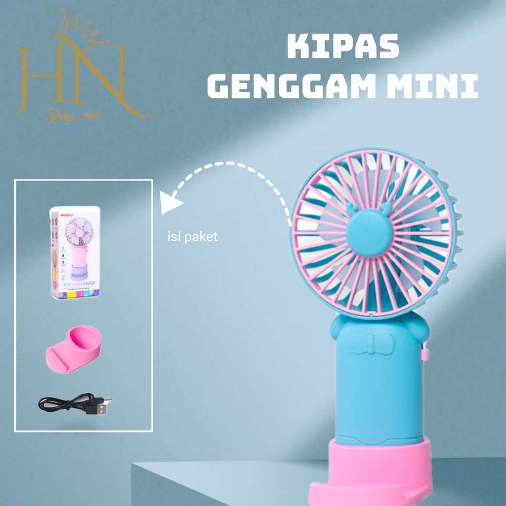 Jual Kipas Angin Tangan Colorful Fan Portable | Shopee Indonesia