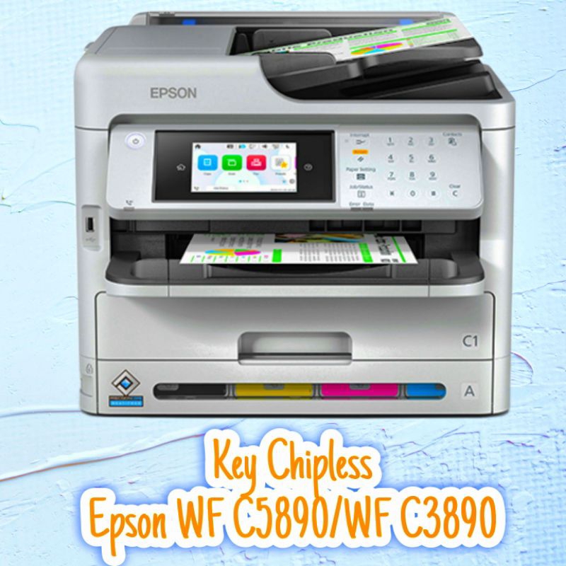 Jual Chipless Progam Epson WF-C5890/C5390 Metode Instal Jarak Jauh ...