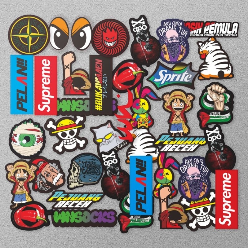 Jual 24 pcs STIKER (FREE PALESTINE) Sticker Vinyl Laptop Waterproof DIY ...