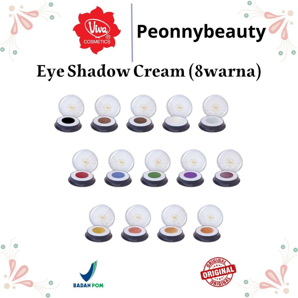 Jual Viva Eye Shadow Cream - 1.5 gr (tersedia 8 varian warna ...