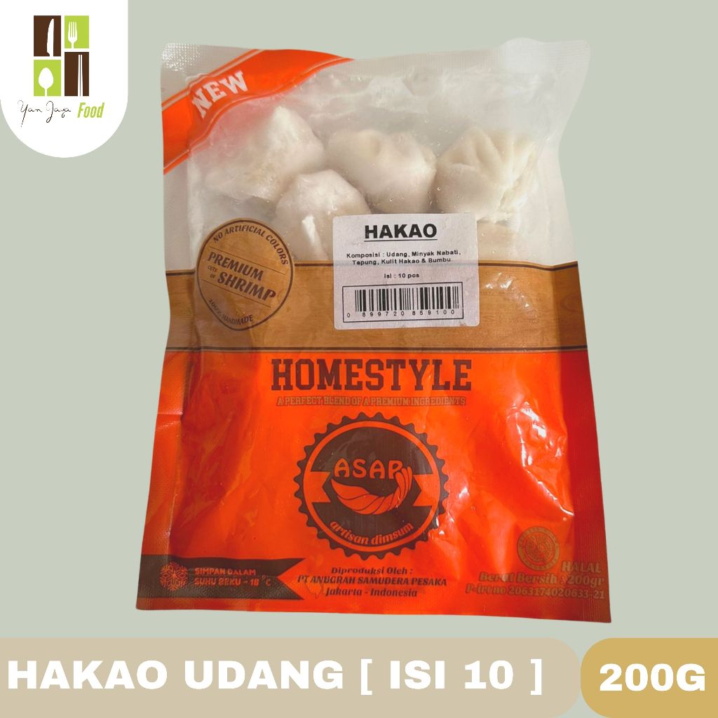 Jual Homestyle Hakao / Hakau Isi Udang / Dimsum Hakao 200g isi 10 PCS ...