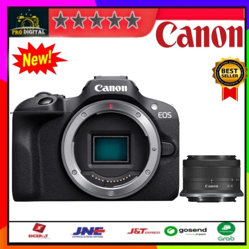 Jual Canon EOS R100 Kit 18-45mm IS STM Canon R 100 18-45 mm IS STM 1 ...