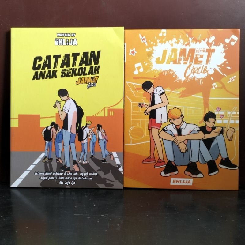 Jual PAKET 2 NOVEL REMAJA WATTPAD / JAMET CIRCLE / CATATAN ANAK SEKOLAH ...